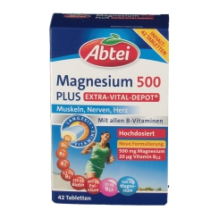 Abtei Magnesium 500 Plus Extra-Vital-Depot® - shop-apotheke.com