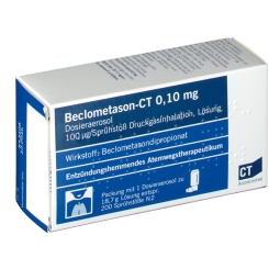 Beclometason- Ct 0,10 mg Dos.Aer.200 Hub - shop-apotheke.com