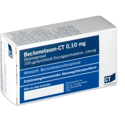 Beclometason- Ct 0,10 mg Dos.Aer.200 Hub - shop-apotheke.com