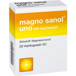 magno sanol® uno 245 mg Kapseln - shop-apotheke.com