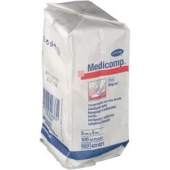 Medicomp® Kompressen unsteril 5 cm x 5 cm - shop-apotheke.com