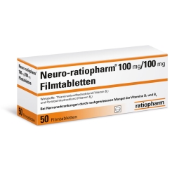 Neuro-ratiopharm® 100mg/100mg Filmtabletten - shop-apotheke.com