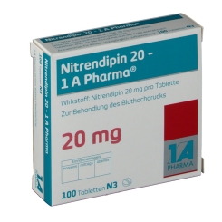 Nitrendipin 20 1A Pharma Tabletten - shop-apotheke.com