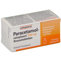 Paracetamol-ratiopharm® 500 mg Brausetabletten - shop-apotheke.com
