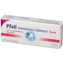 Pfeil Zahnschmerz Filmtabletten forte - shop-apotheke.com