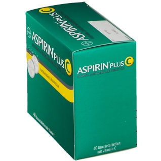ASPIRIN® plus C Brausetabletten 40 St - shop-apotheke.com