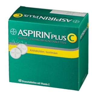 ASPIRIN® plus C Brausetabletten 40 St - shop-apotheke.com
