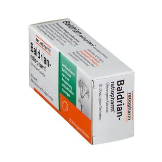 Baldrian-ratiopharm® überzogene Tabletten 30 St - shop-apotheke.com