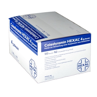 Colestyramin Hexal 4 g Pulver 100 St - shop-apotheke.com