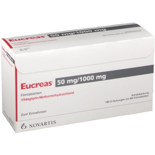 EUCREAS 50 mg/1000 mg Filmtabletten 3X60 St - shop-apotheke.com