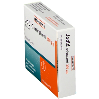 Jodid-ratiopharm® 200 µg Tabletten 50 St - shop-apotheke.com
