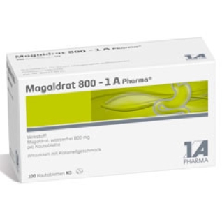 Magaldrat 800 - 1 A Pharma® Kautabletten 100 St - shop-apotheke.com