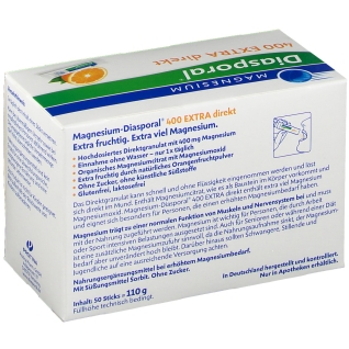 Magnesium Diasporal® 400 EXTRA direkt Orange 50 St - shop-apotheke.com