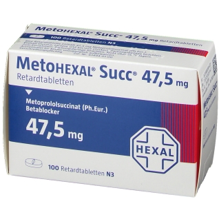 MetoHEXAL® Succ 47,5 mg Retardtabletten 100 St - shop-apotheke.com