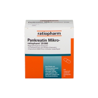 Pankreatin Mikro-ratiopharm® 20000 200 St - shop-apotheke.com