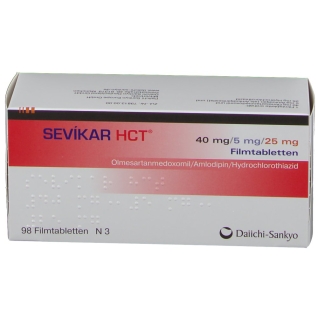 SEVIKAR HCT 40mg/5mg/25mg 98 St - shop-apotheke.com