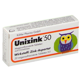 Unizink® 50 Tabletten 20 St - shop-apotheke.com