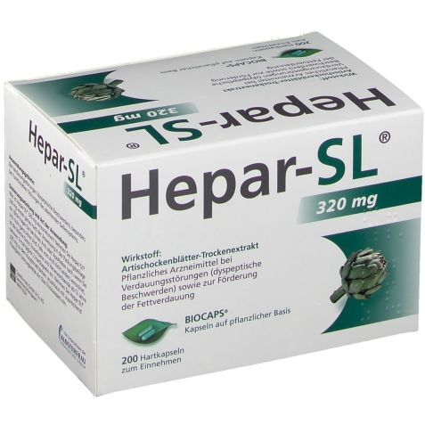 Hepar-SL® 320 mg 200 St - shop-apotheke.com