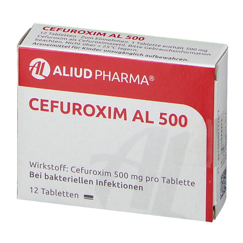CEFUROXIM AL 500 Tabletten 12 St - shop-apotheke.com