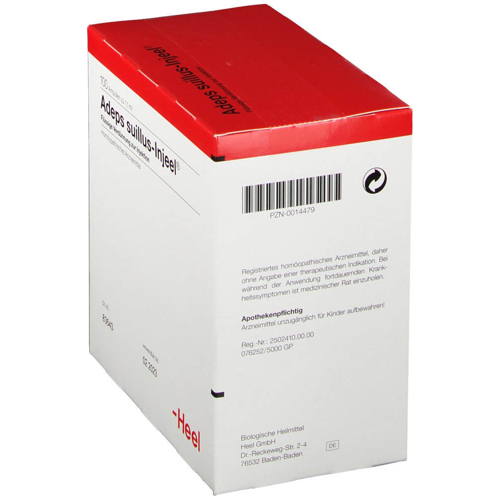 Adeps suillus-Injeel® Ampullen - shop-apotheke.com