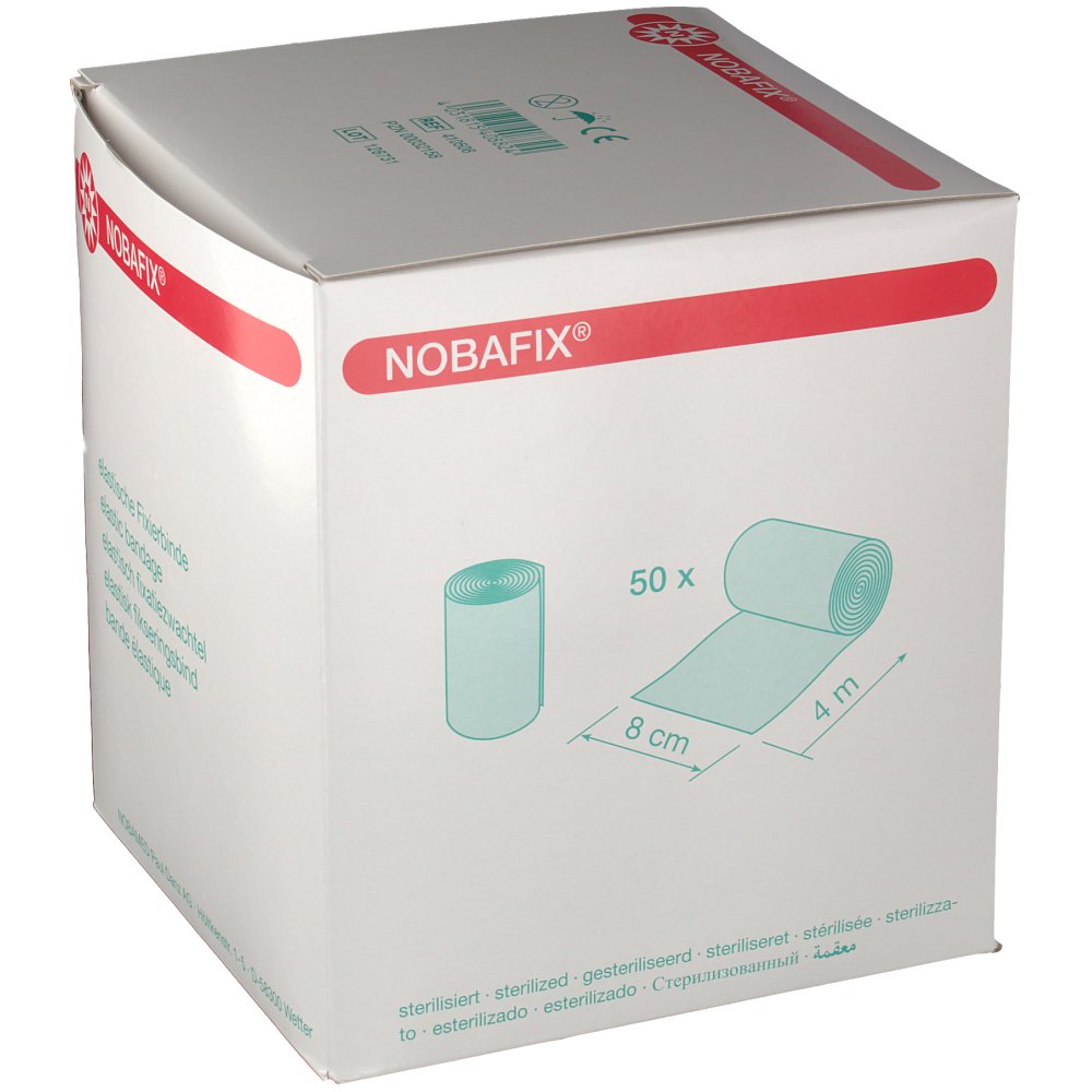 Nobafix® elastische Fixierbinde 8 cm x 4 m - shop-apotheke.com