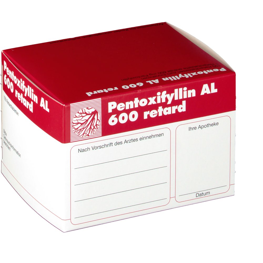 Pentoxifyllin Al 600 retard Tabl. - shop-apotheke.com