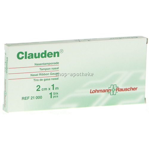 Clauden Nasentamponade 2cmx1m 21000 - shop-apotheke.com