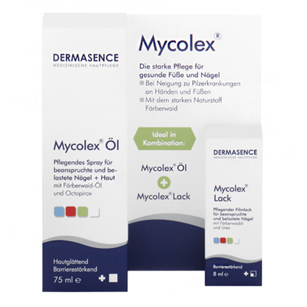 DERMASENCE Mycolex Kombipackung Lack + Öl - shop-apotheke.com