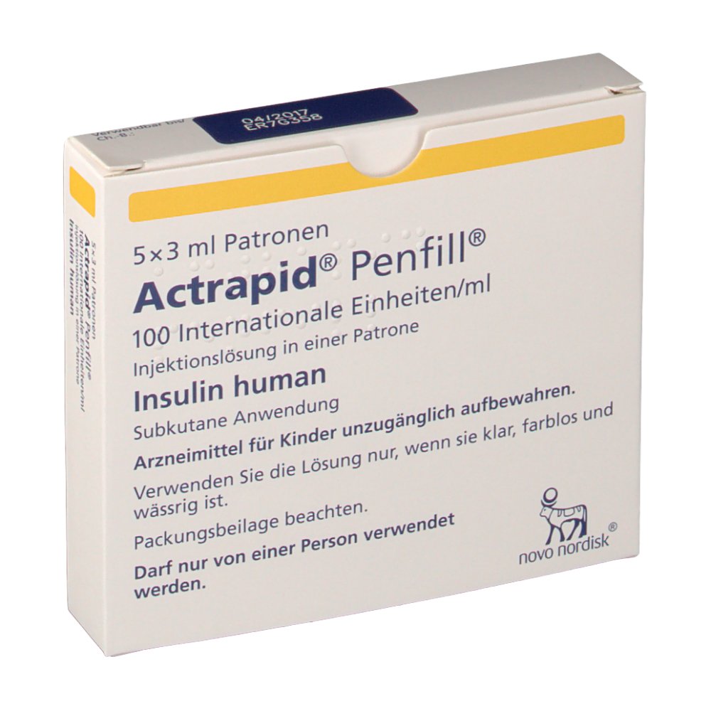 ACTRAPID Penfill 100 I.E./ml - shop-apotheke.com