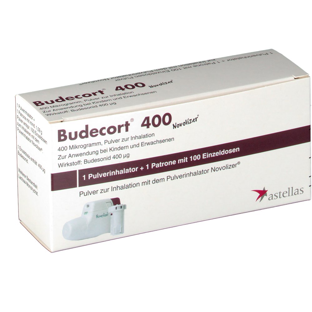 Budecort 400 Novol 100 H Inhalationspulver - shop-apotheke.com