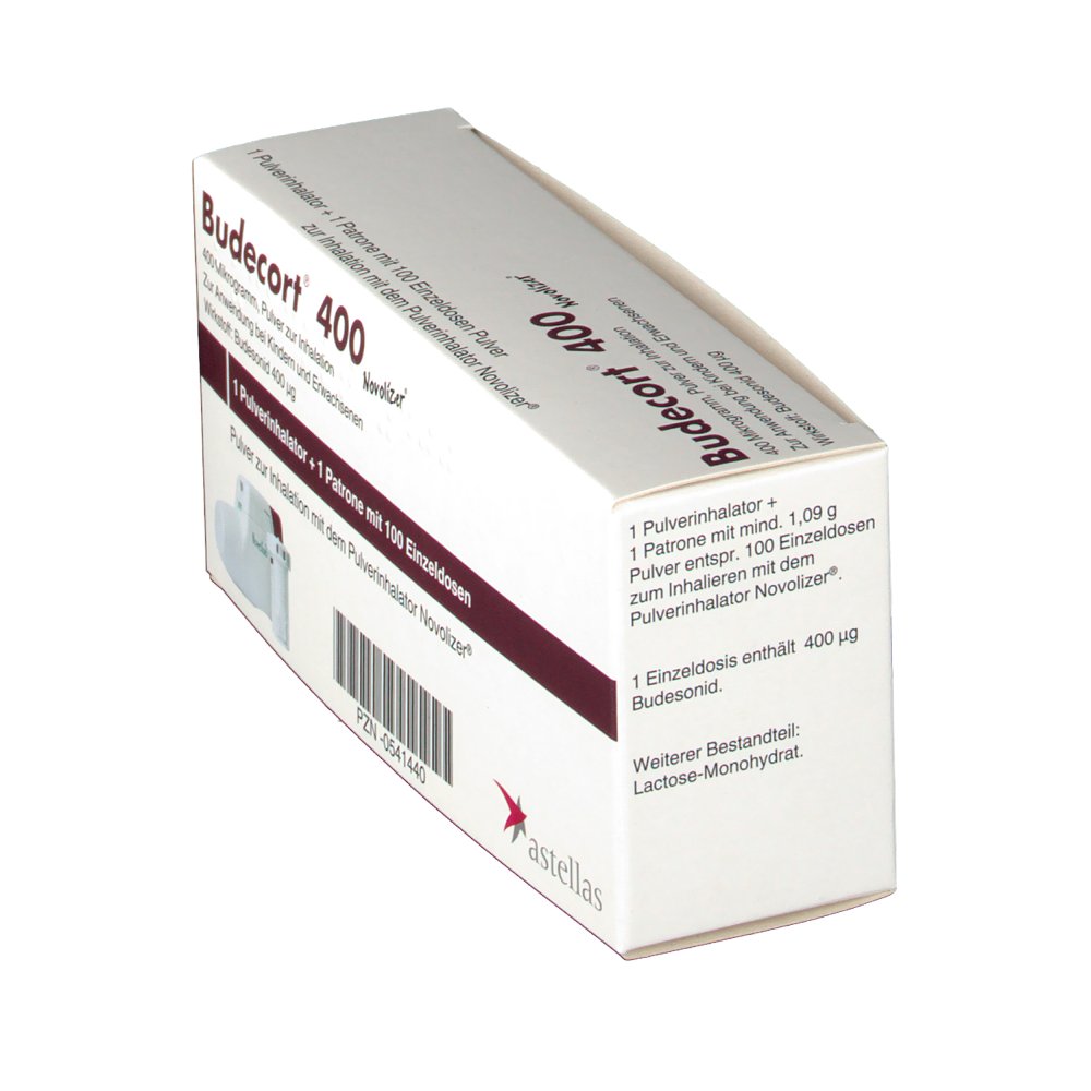 Budecort 400 Novol 100 H Inhalationspulver - shop-apotheke.com