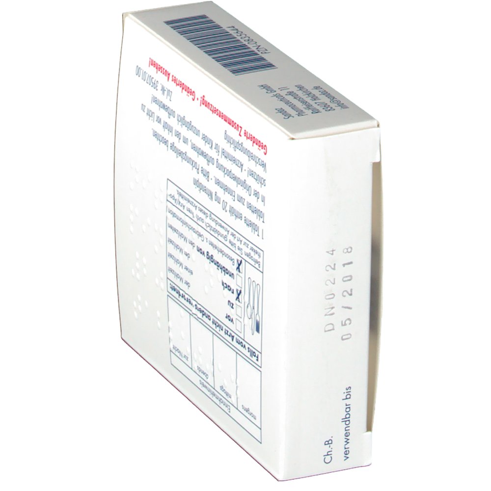 Nitrendipin Sandoz 20 mg Tabletten - shop-apotheke.com