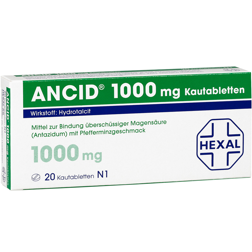 ANCID® 1000 mg, Kautabletten - shop-apotheke.com