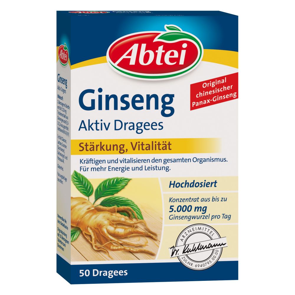 Abtei Ginseng Aktiv Dragees - shop-apotheke.com