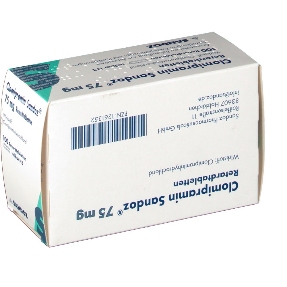 Clomipramin Sandoz 75 mg Retardtabl. - shop-apotheke.com
