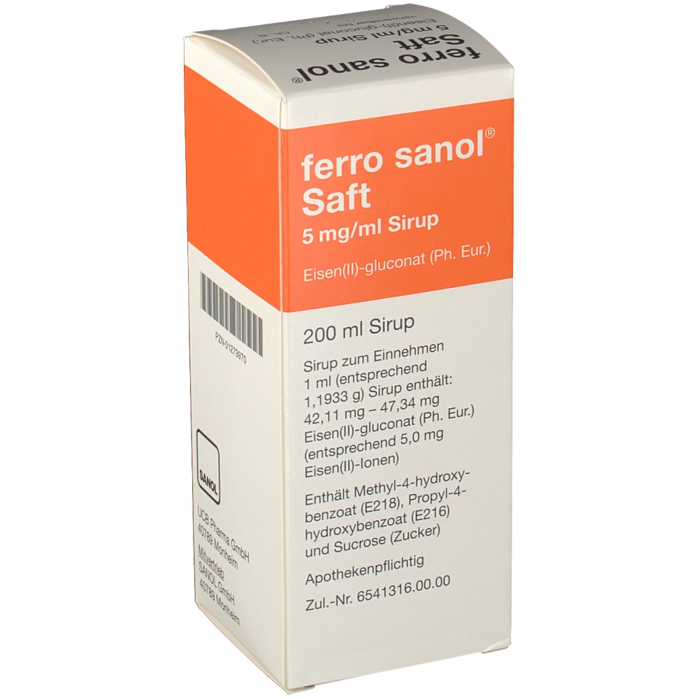 Ferro Sanol Saft - shop-apotheke.com