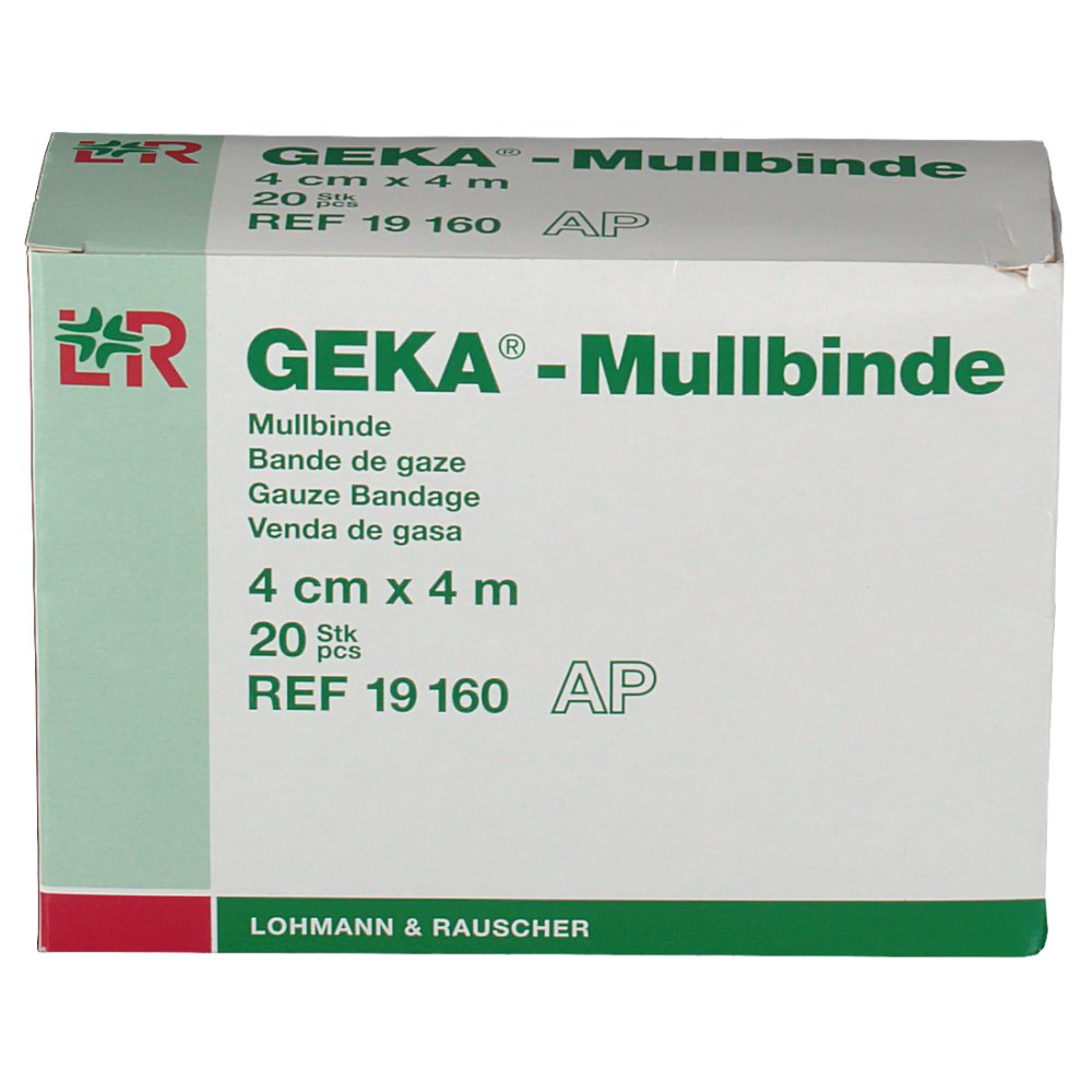 Geka® Mullbinde 4 cm x 4 m - shop-apotheke.com