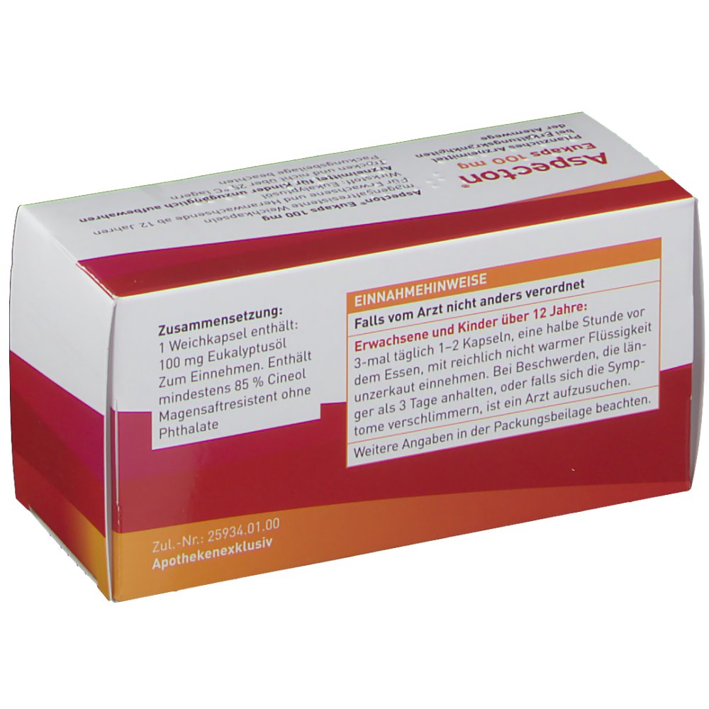 Aspecton® Eukaps 100 mg - shop-apotheke.com