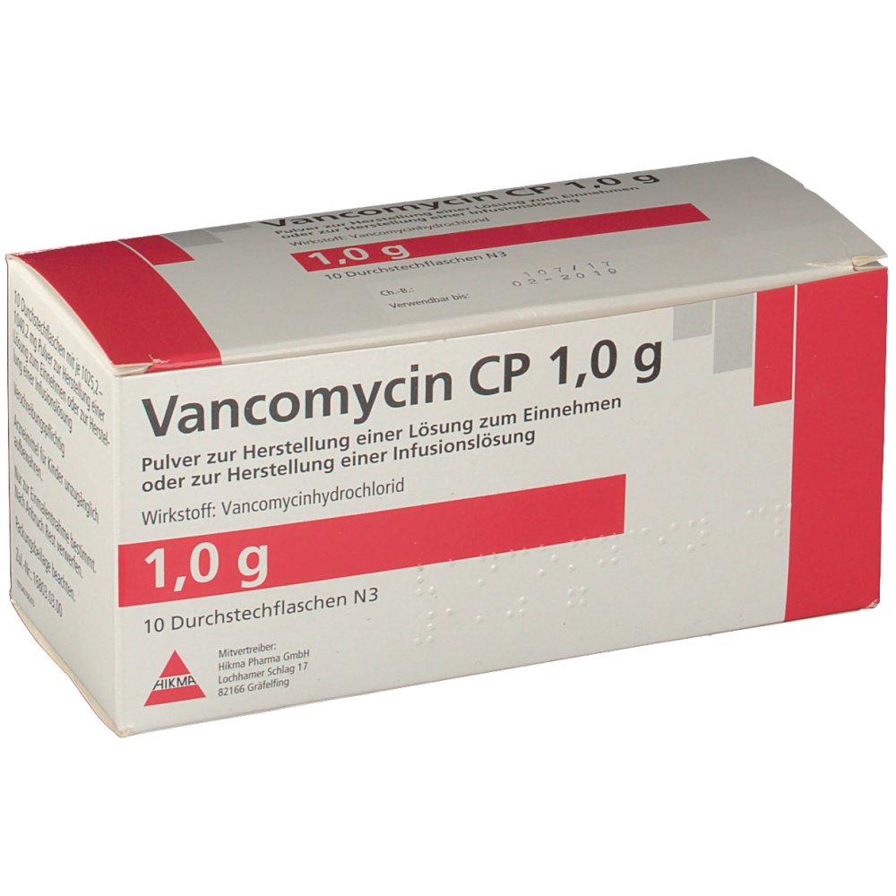 VANCOMYCIN CP 1.0G - shop-apotheke.com