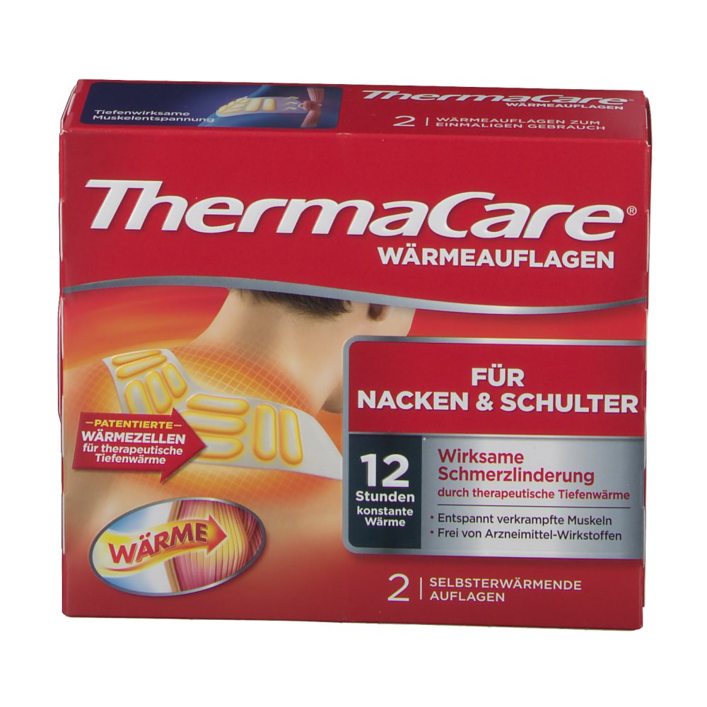 ThermaCare® Wärmeumschläge Nacken, Schulter und Arme - shop-apotheke.com