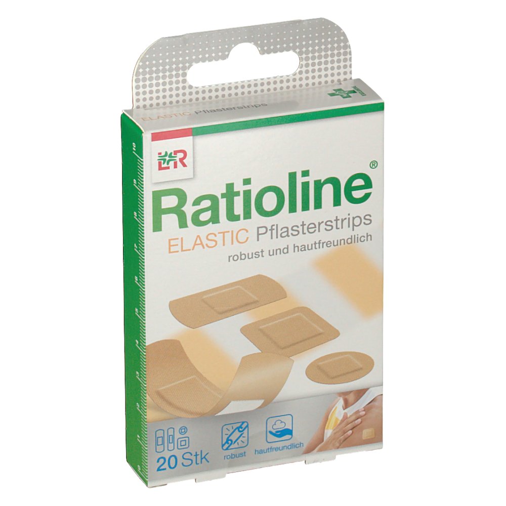 Ratioline® elastic Pflasterstrips 4 Grössen sortiert - shop-apotheke.com