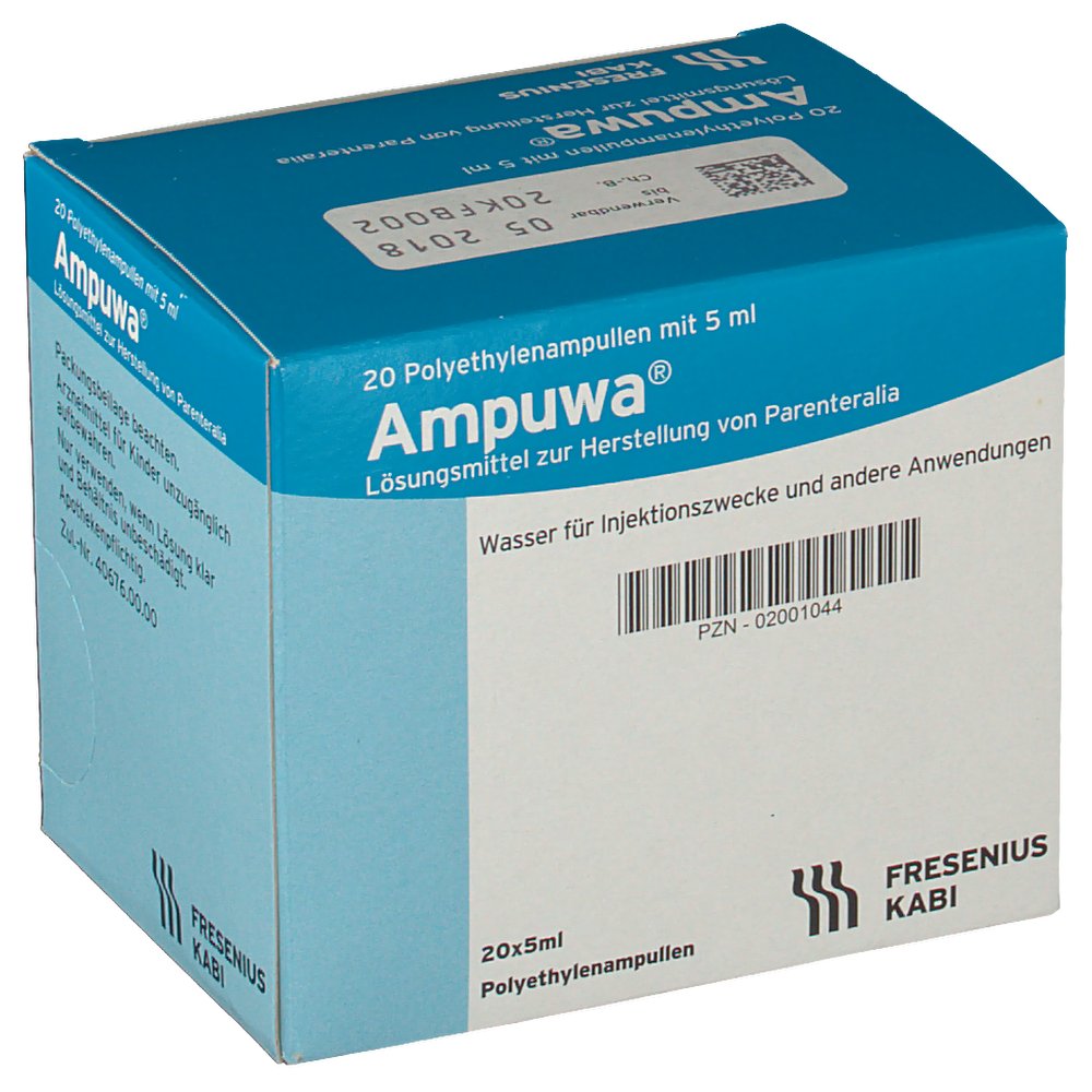 Ampuwa® Wasser für Injektionszwecke - shop-apotheke.com