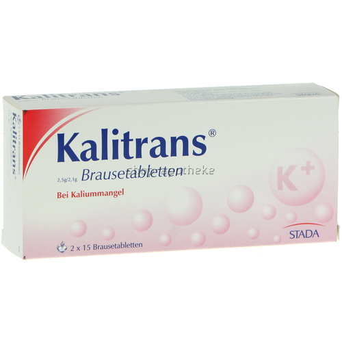 Kalitrans® 2,5 g/2,1 g Brausetabletten - shop-apotheke.com