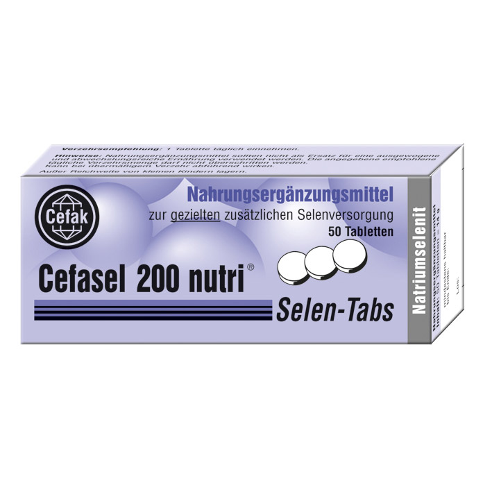 Cefasel 200 nutri® Selen-Tabs - shop-apotheke.com