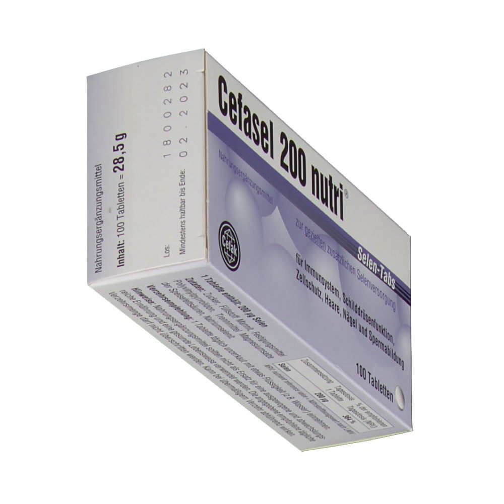 Cefasel 200 nutri® Selen-Tabs - shop-apotheke.com