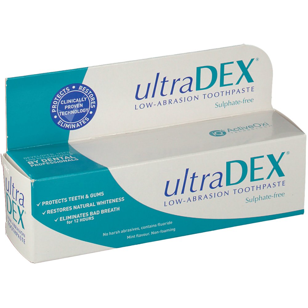 ultraDEX Zahncreme Low Abrasion - shop-apotheke.com