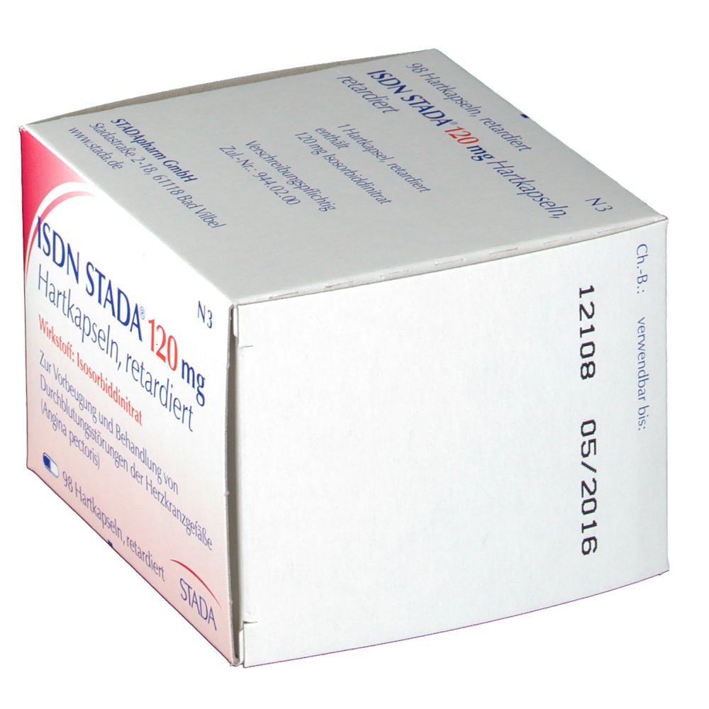 ISDN Stada 120 mg Retardkapseln - shop-apotheke.com