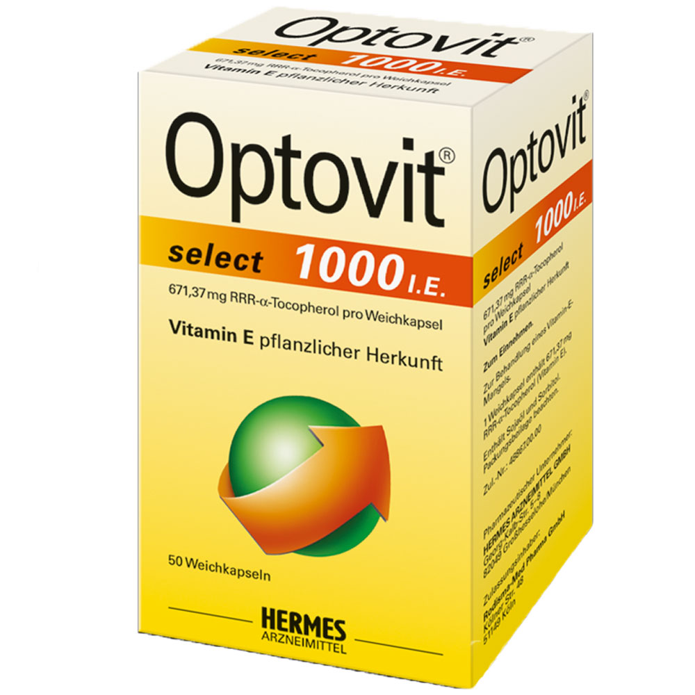 Optovit Select 1000 I E Kapseln Shop apotheke