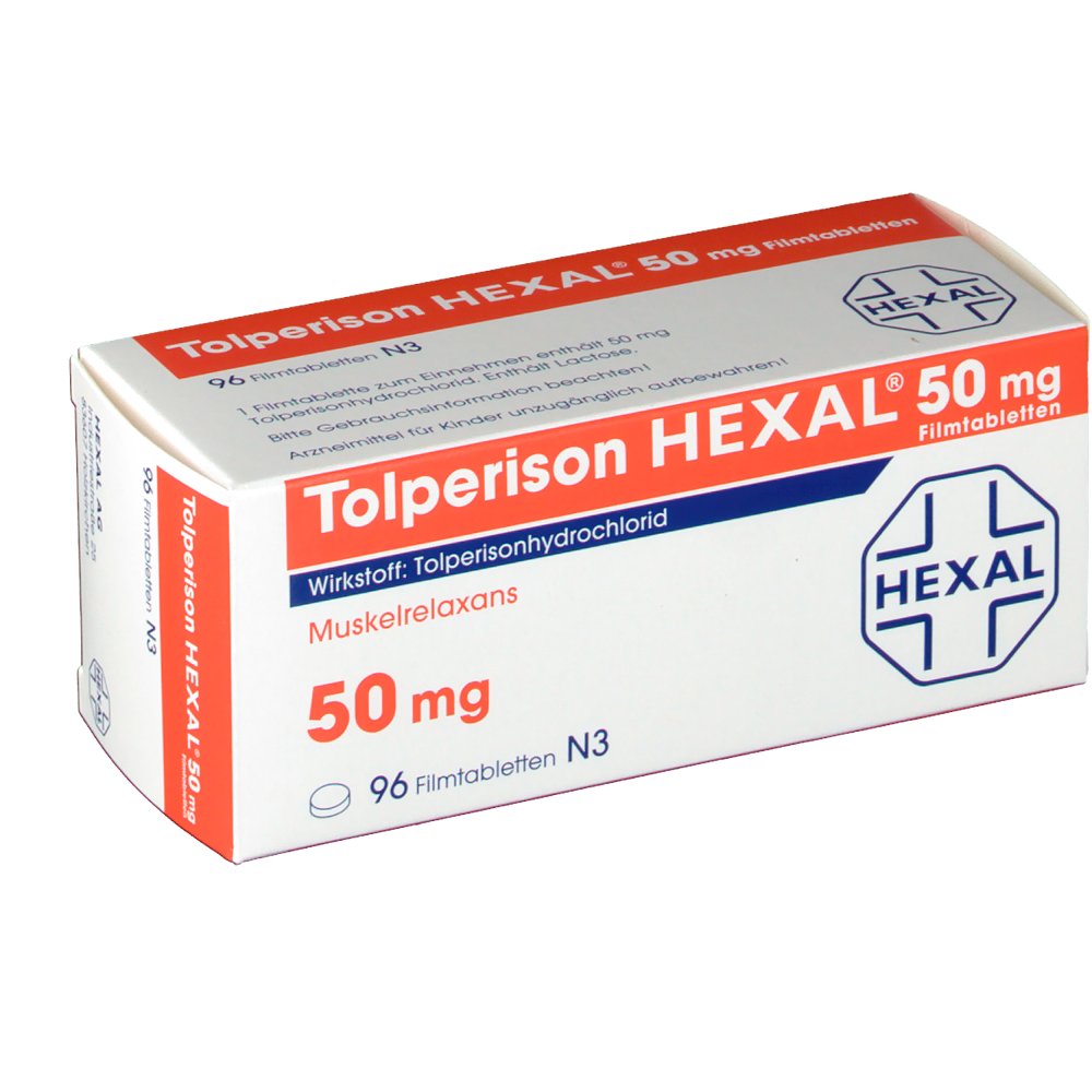 TOLPERISON HEXAL 50 mg - shop-apotheke.com