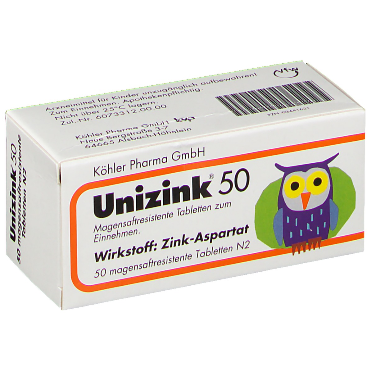 Unizink® 50 Tabletten - shop-apotheke.com
